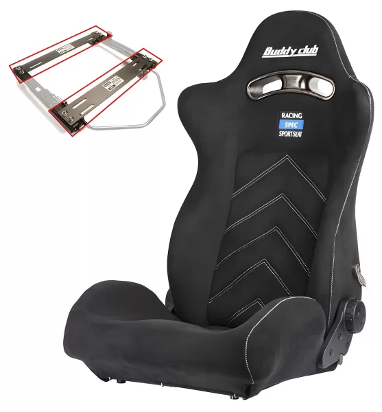 Buddy Club Racing Spec Sport Seat for 1st Gen Tesla Cybertruck
