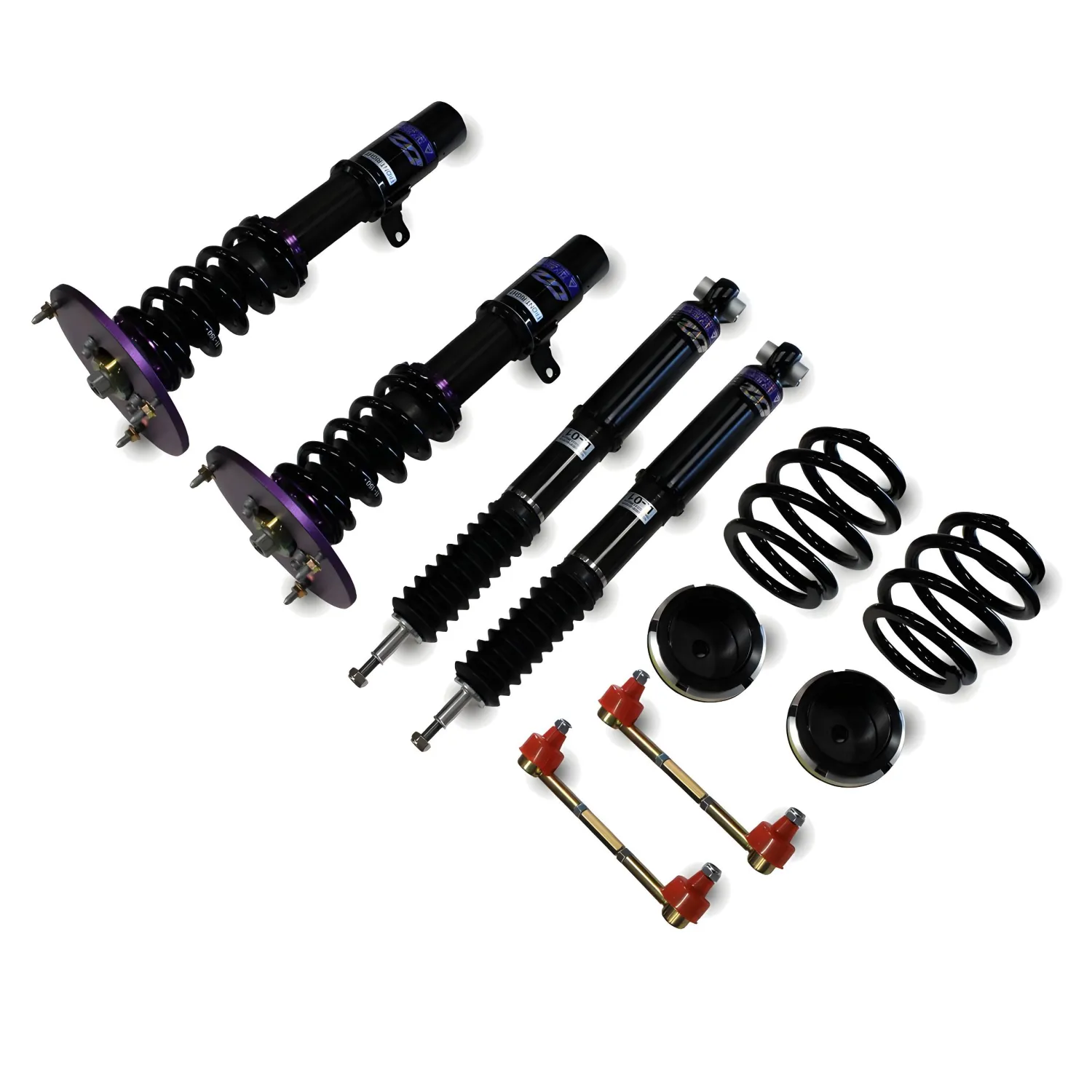 D2 Racing RS Full Coilovers for 2024 Mini Cooper SE